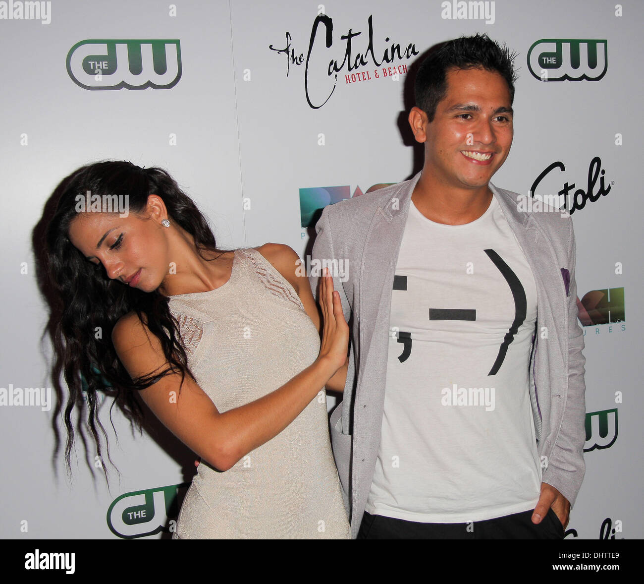 Nancy Sayegh and Kris Andres The Catalina reality show premiere party ...