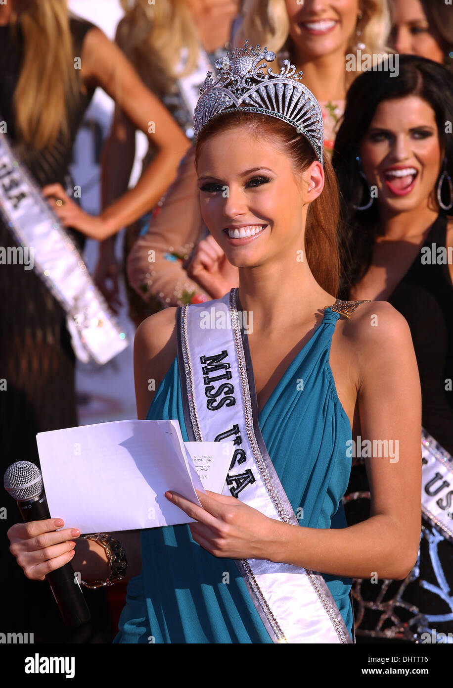 Alyssa Campanella Miss USA 2011 2012 Miss USA Official Welcome Event ...