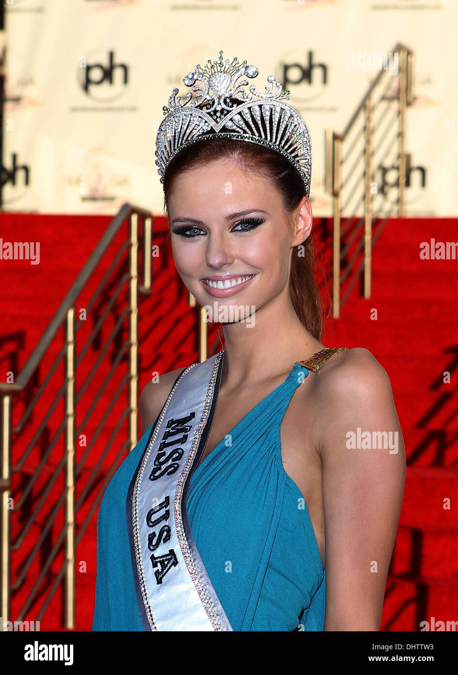 Alyssa Campanella Miss USA 2011 2012 Miss USA Official Welcome Event ...