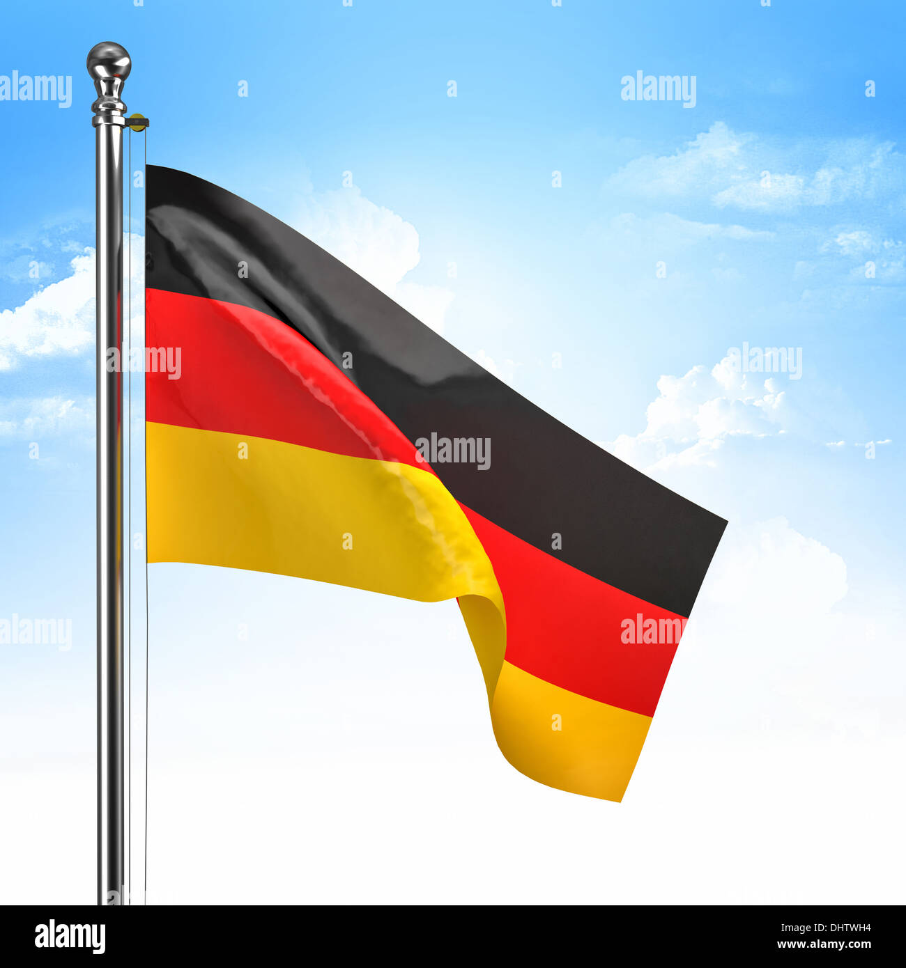 German flag hi-res stock photography and images - Alamy