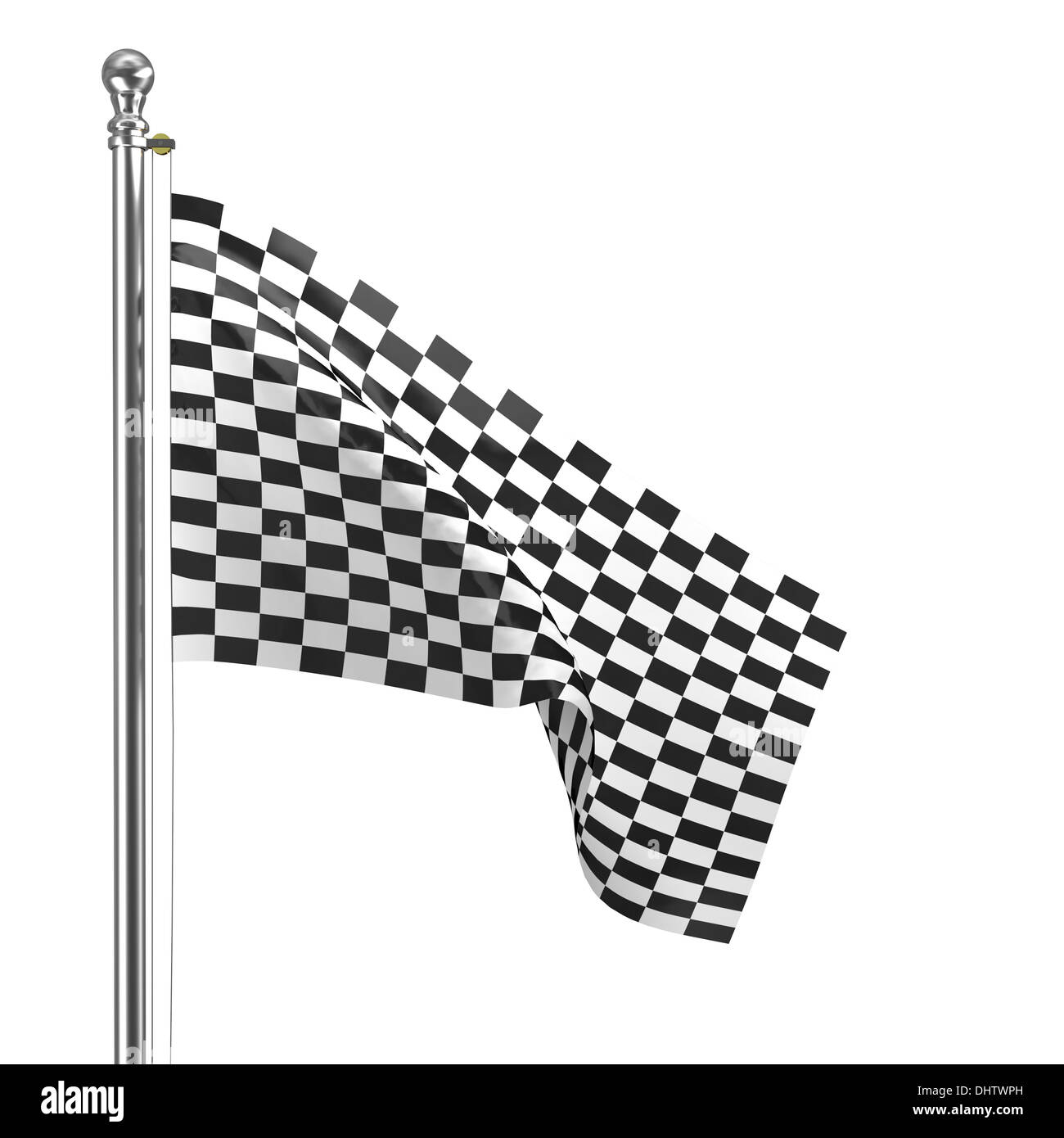 3d image of classic finish flag Stock Photo - Alamy