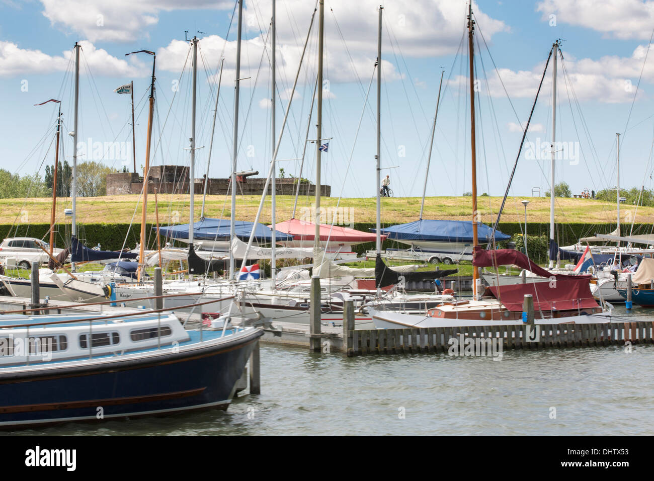 Netherlands, Muiden, Fort Muizenfort. Defence Line of Amsterdam ...