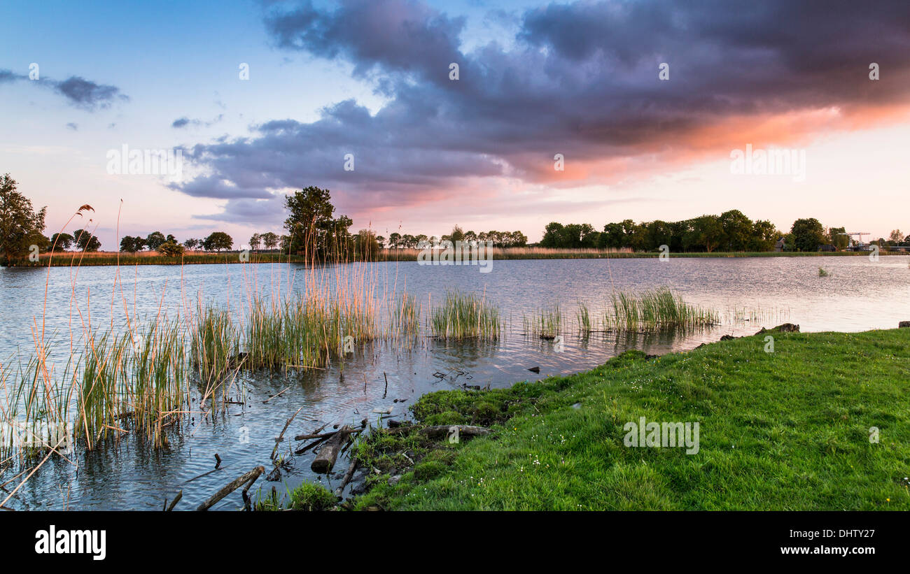 Netherlands, Weesp, River Vecht Stock Photo - Alamy
