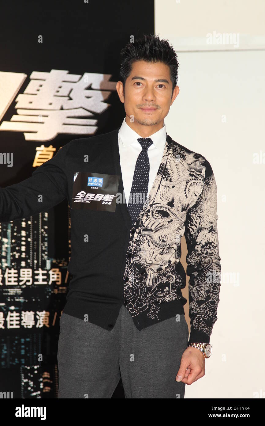 Hong Kong, China. 14th Nov, 2013. Aaron Kwok attends premiere of film ...