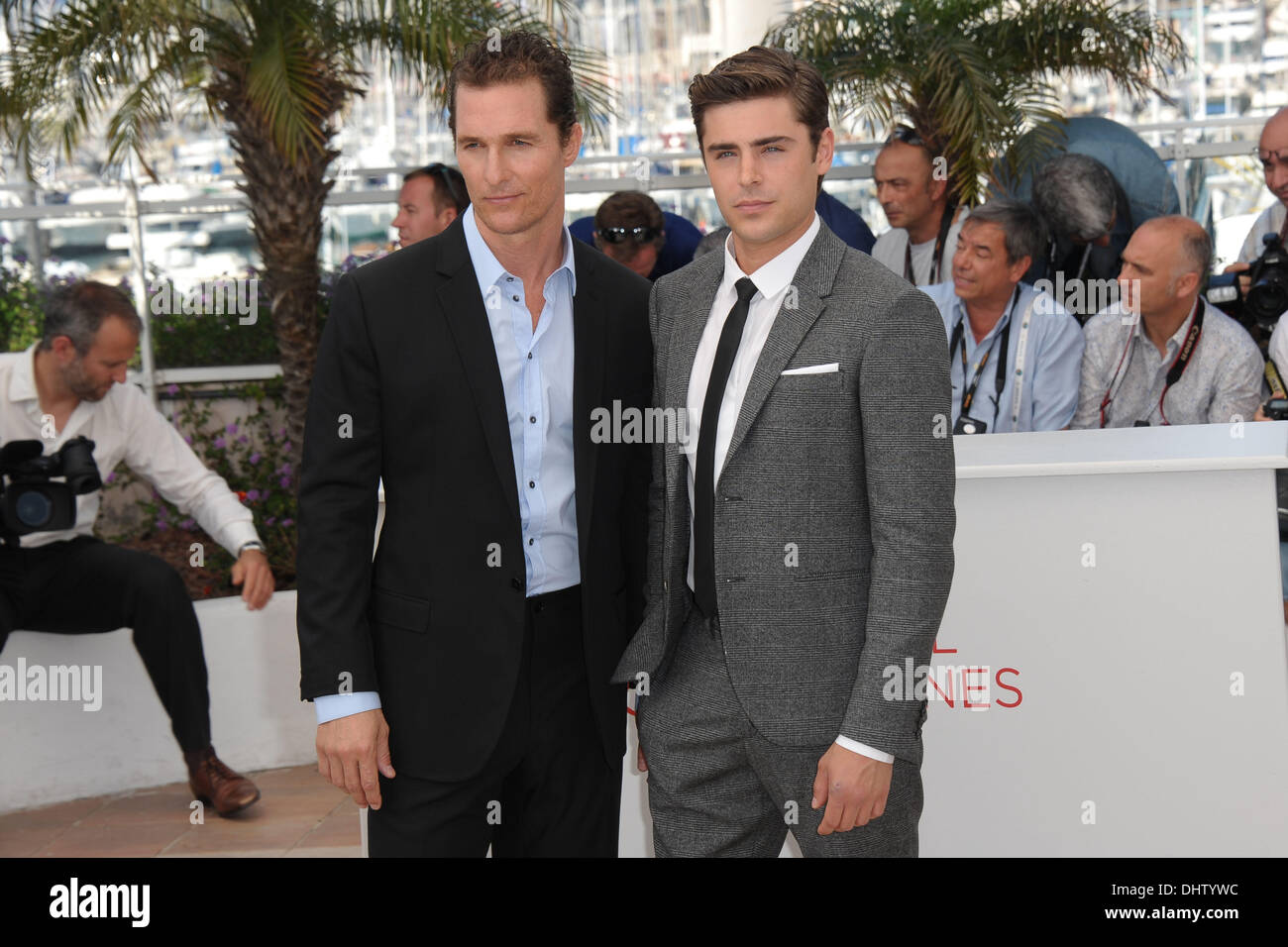 Matthew McConaughey and Zac Efron 'The Paperboy' photocall during the ...