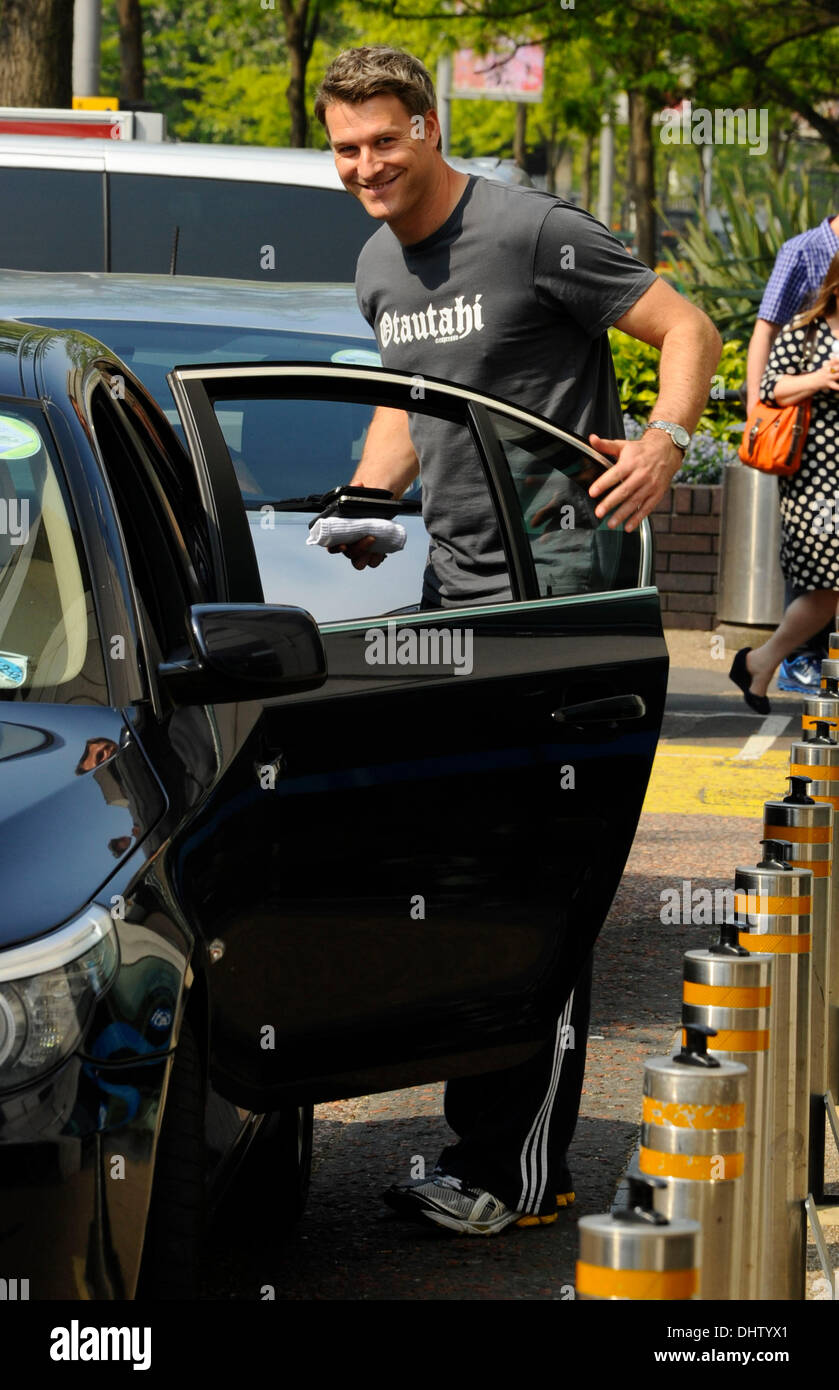 Dan Lobb at the ITV studios London, England - 24.05.12 Stock Photo - Alamy