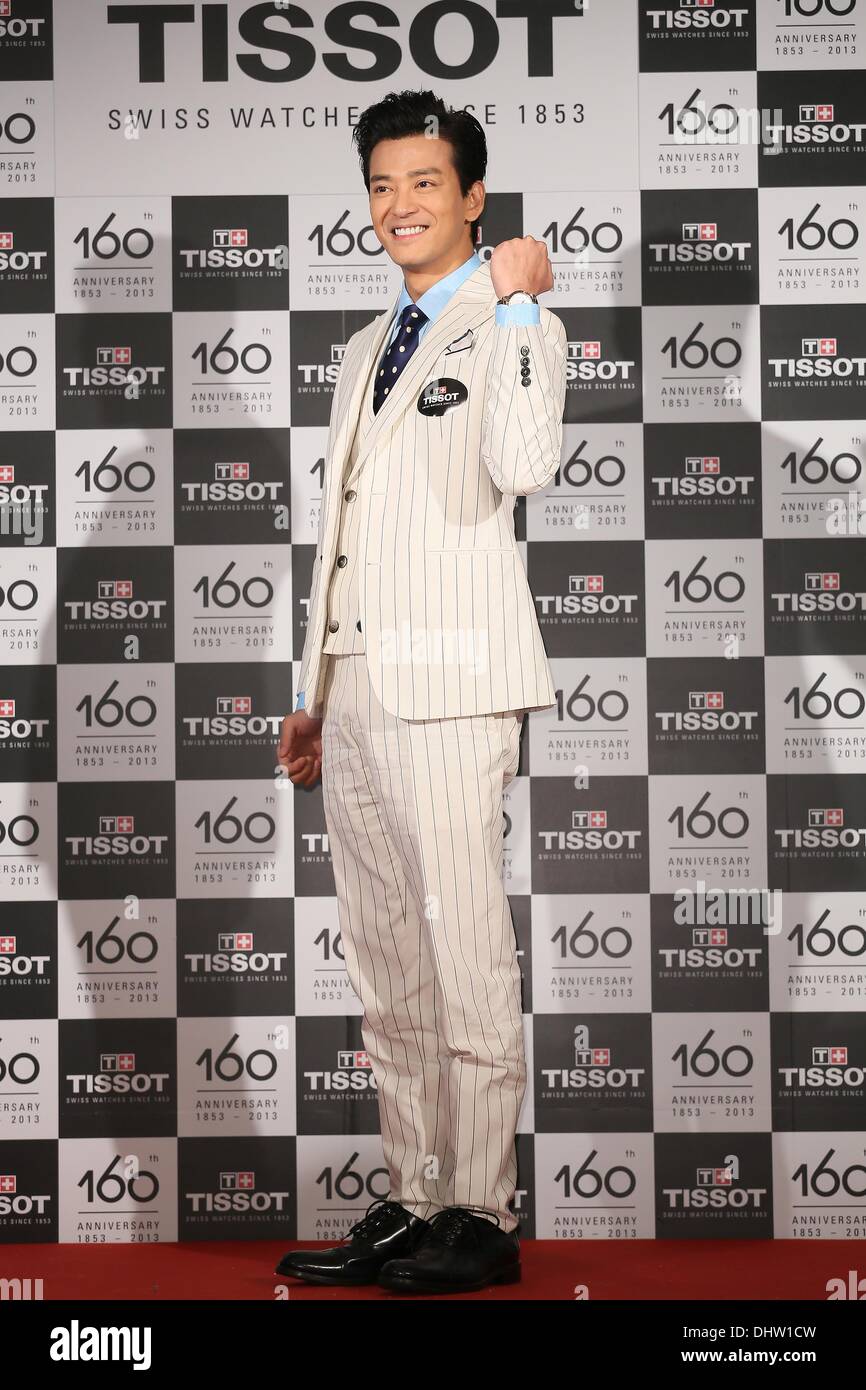 Taipei, China. 14th Nov, 2013. Daniel Chan attends commercial activity ...