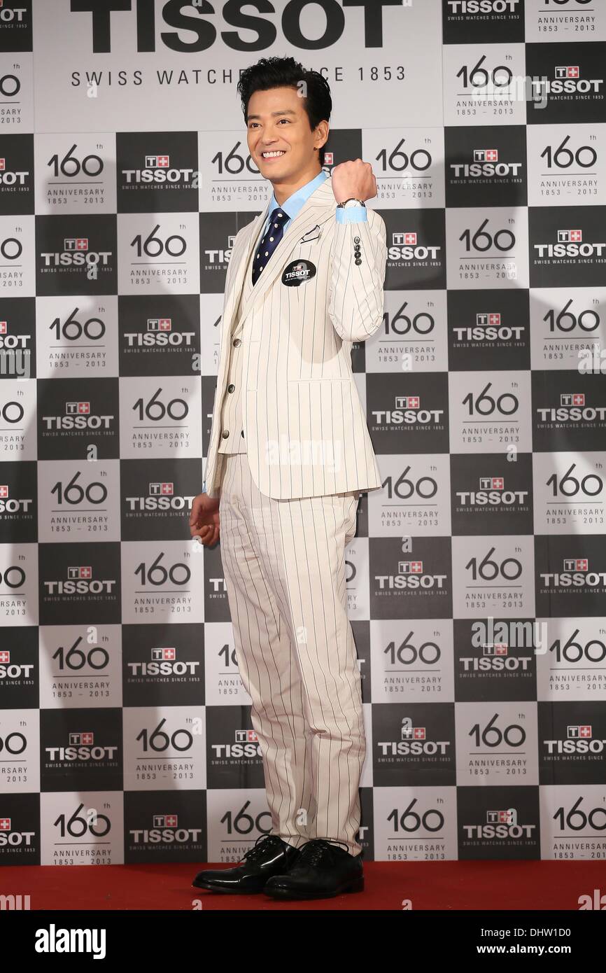 Taipei, China. 14th Nov, 2013. Daniel Chan attends commercial activity ...