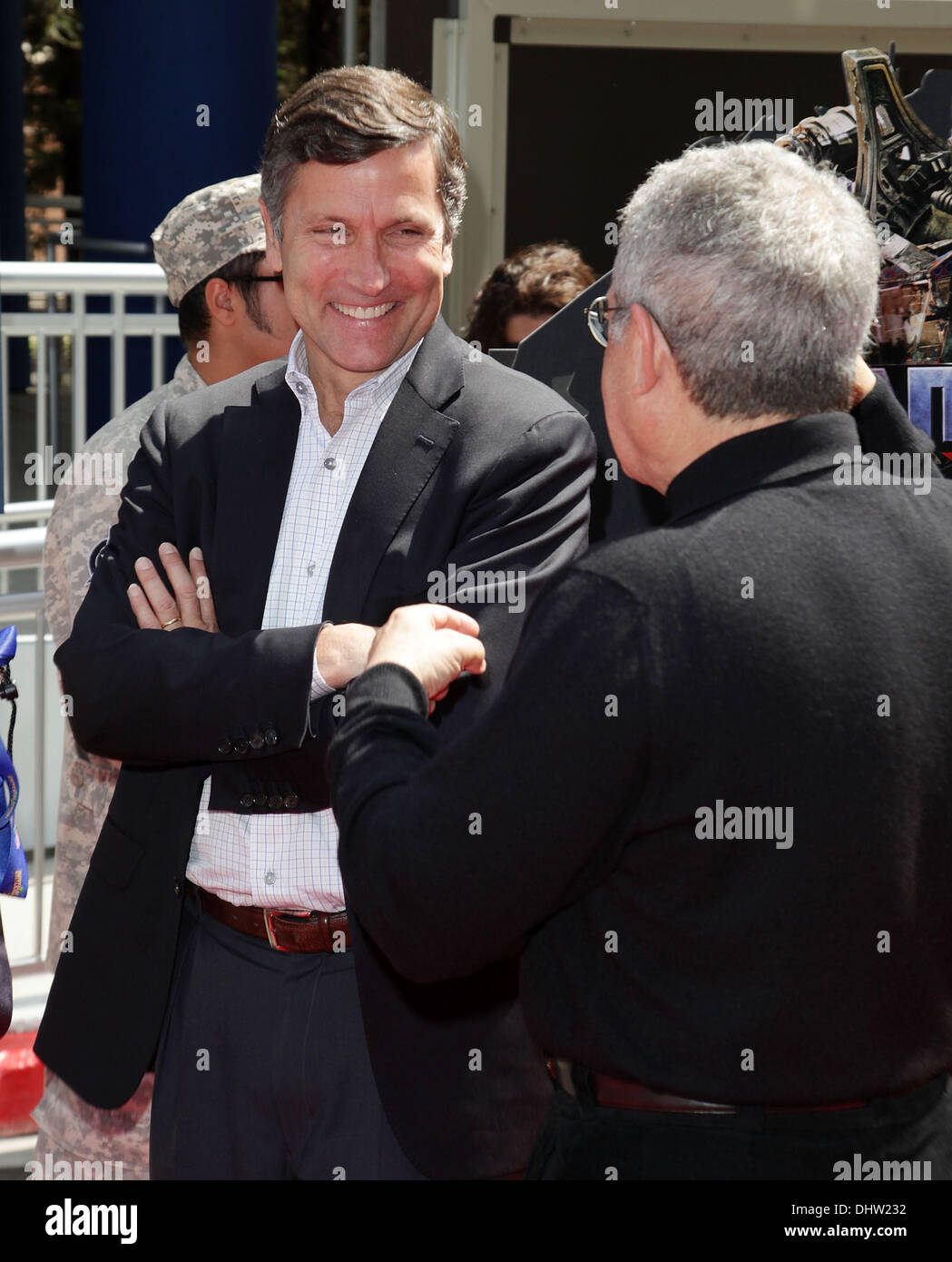 Steve Burke and Ron Meyer World Premiere Of Universal Studios Hollywood ...
