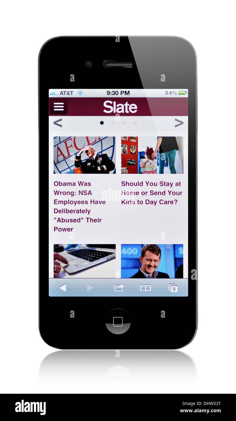 Slate Magazine High Resolution Stock Photography and Images - Alamy