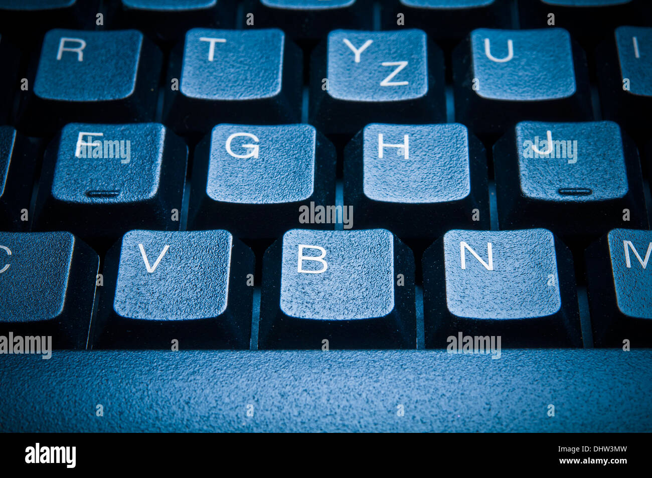 black computer keyboard Stock Photo - Alamy