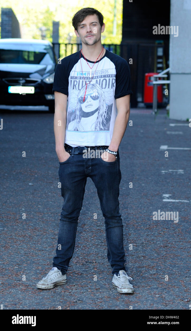 Max Milner leaves the ITV studios London, England - 25.05.12 Stock Photo - Alamy