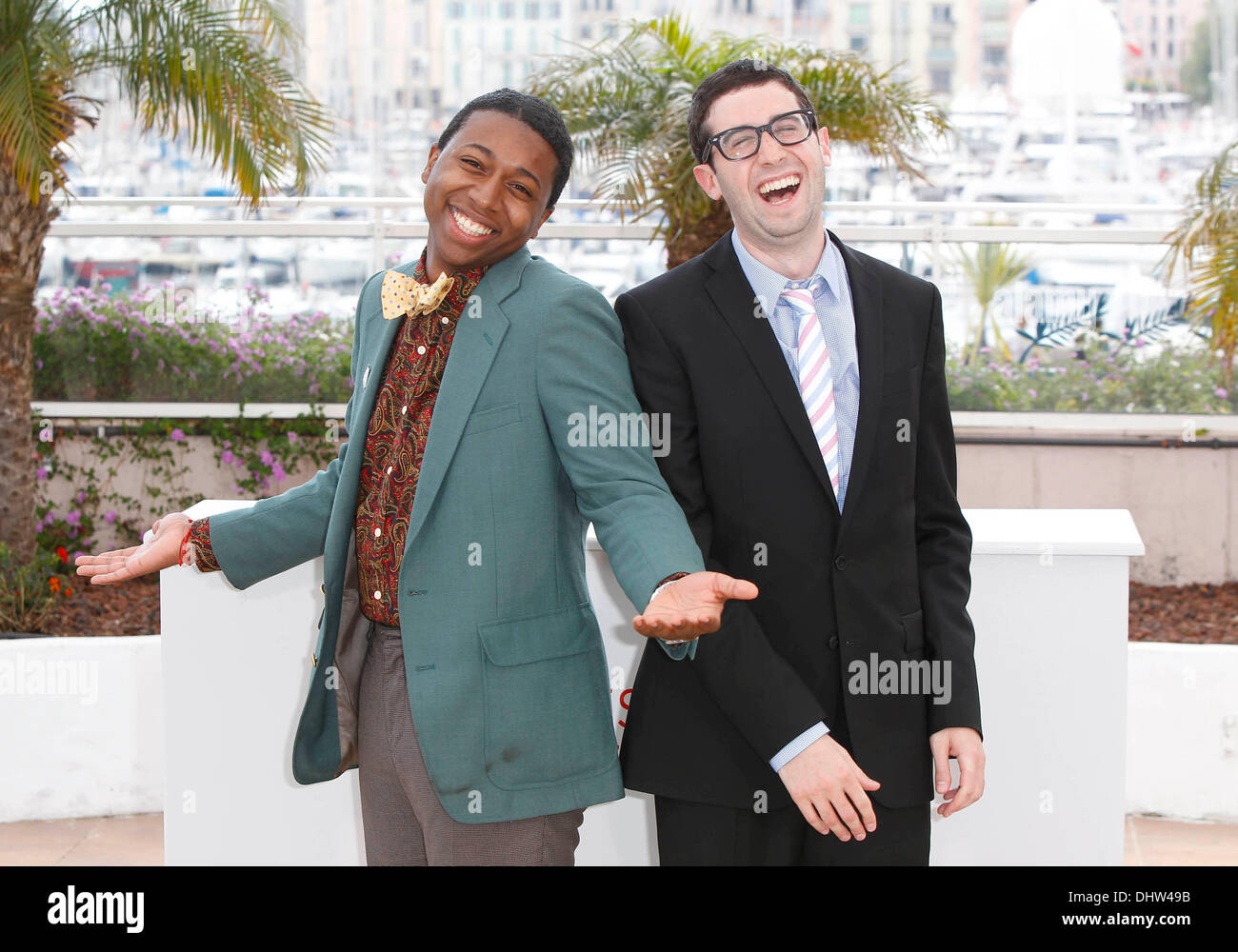 Ty Hickson and Adam Leon 'Gimme The Loot' photocall during the 65th ...