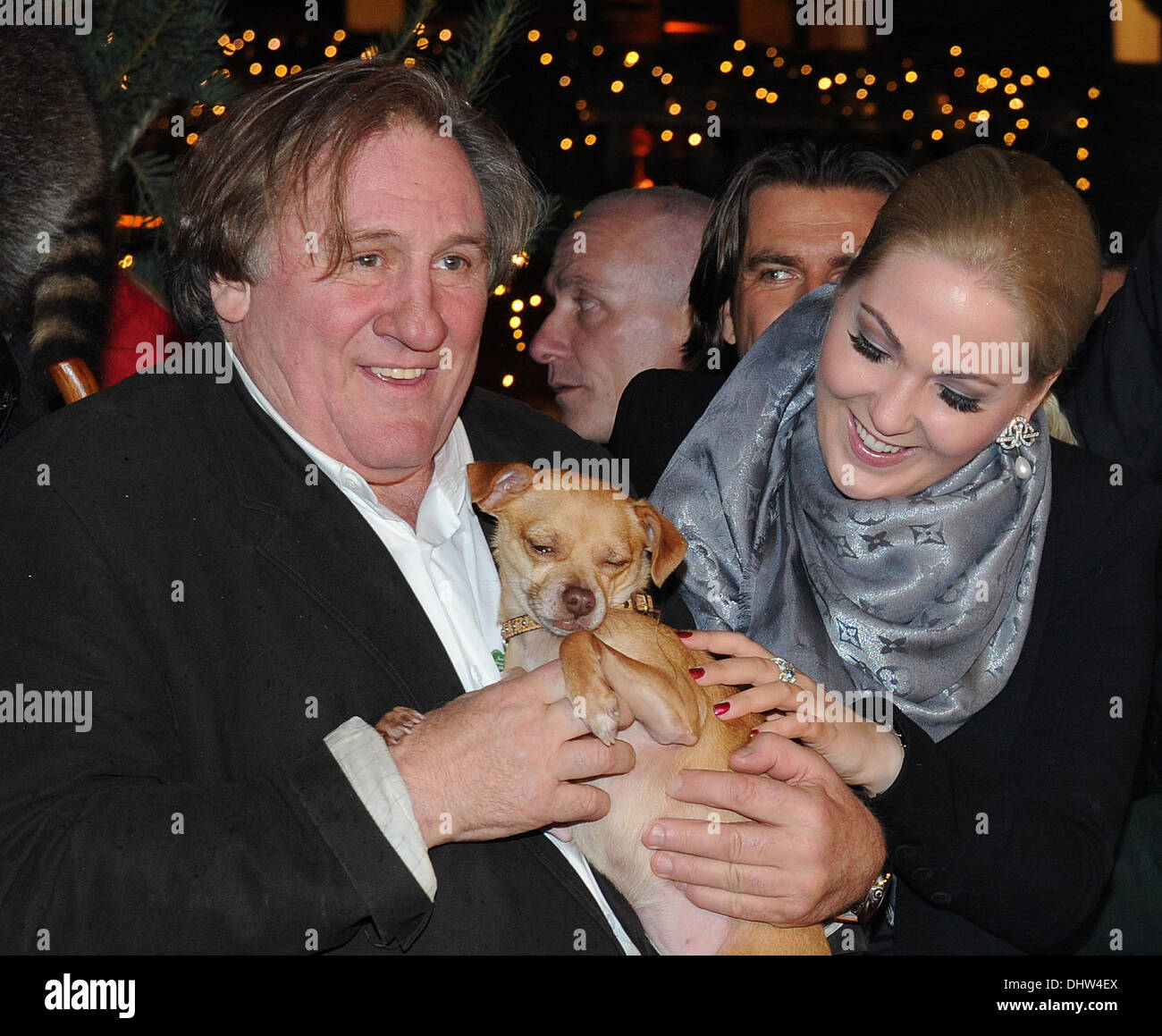 Salzburg, Austria. 14th Nov, 2013. French actor Gerard Depardieu and ...