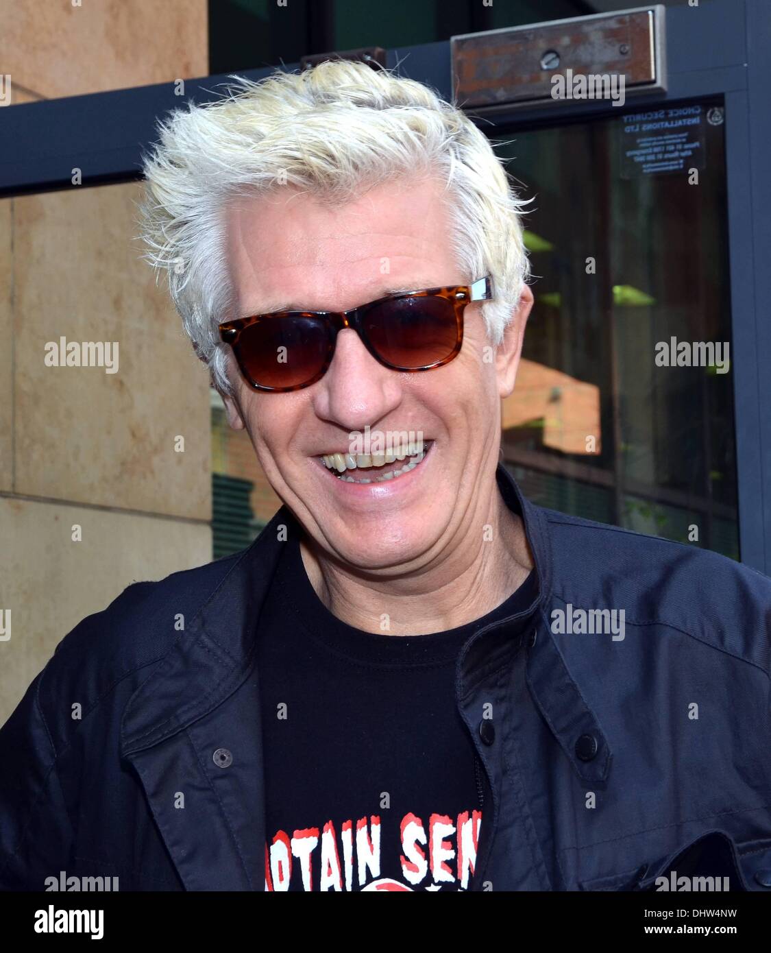 80s punk icon Captain Sensible (aka Raymond Burns) at Phantom FM ahead ...