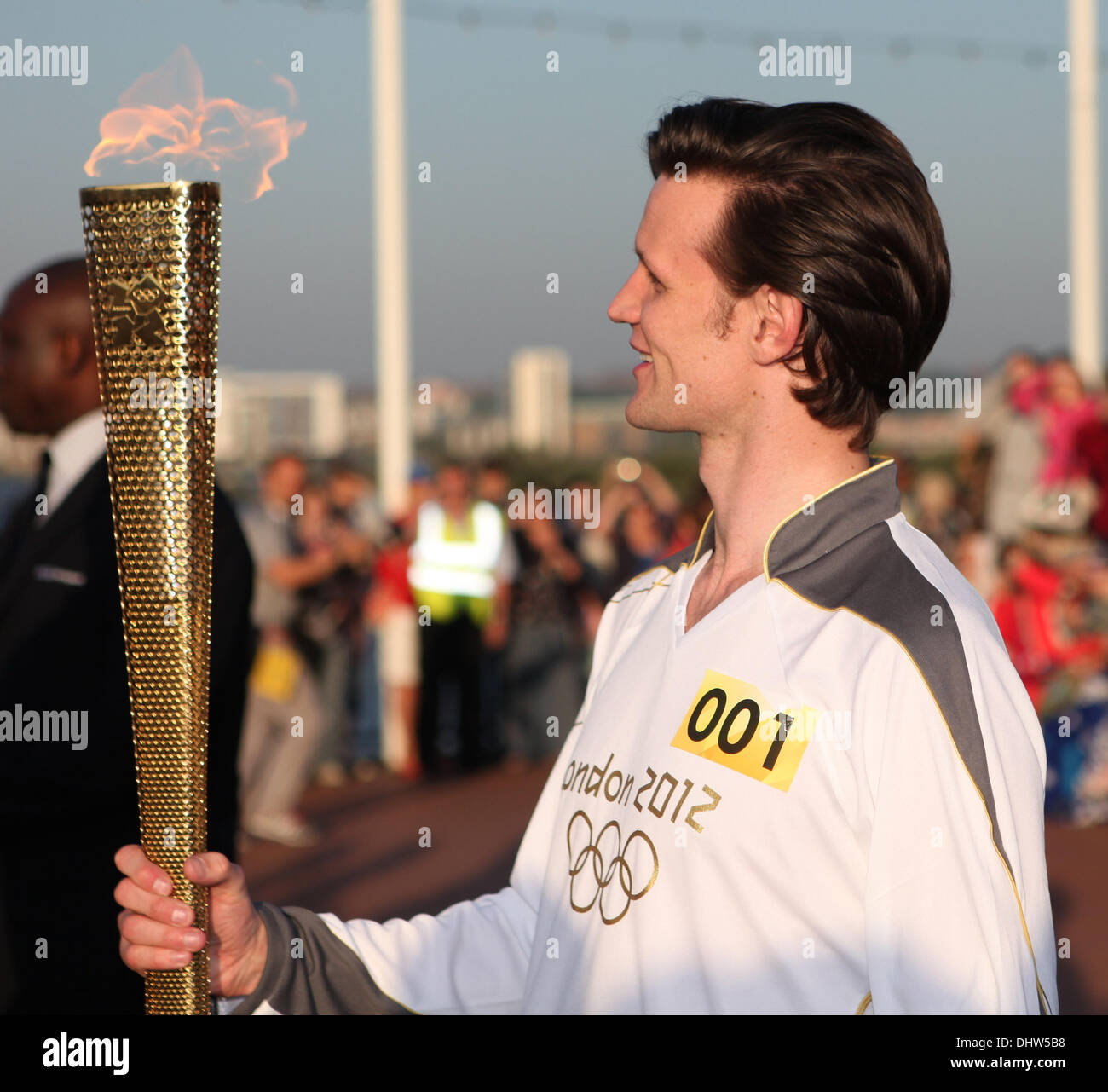 Matt smith day olympic torch hi-res stock photography and images - Alamy