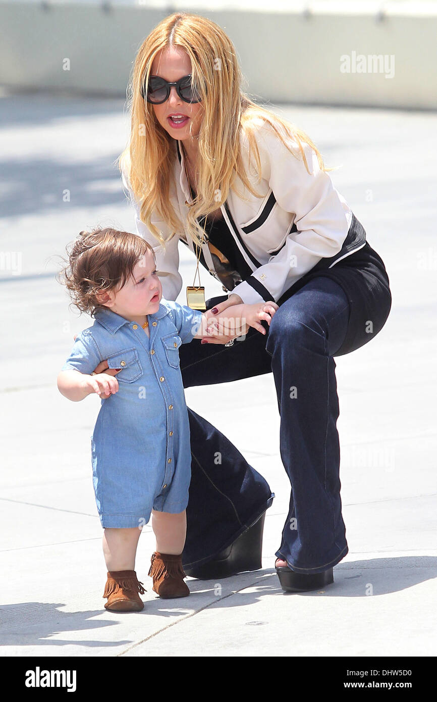 Rachel Zoe out and about with her son Skylar in West Hollywood Los ...