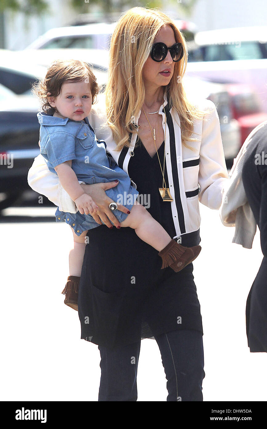 Rachel Zoe out and about with her son Skylar in West Hollywood Los ...