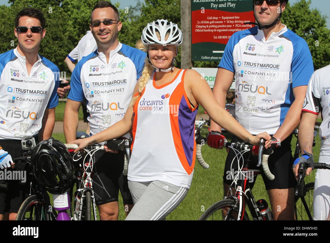 Kerry Katona Dreams Come True Ambassador Kerry Katona starts the Dream ...