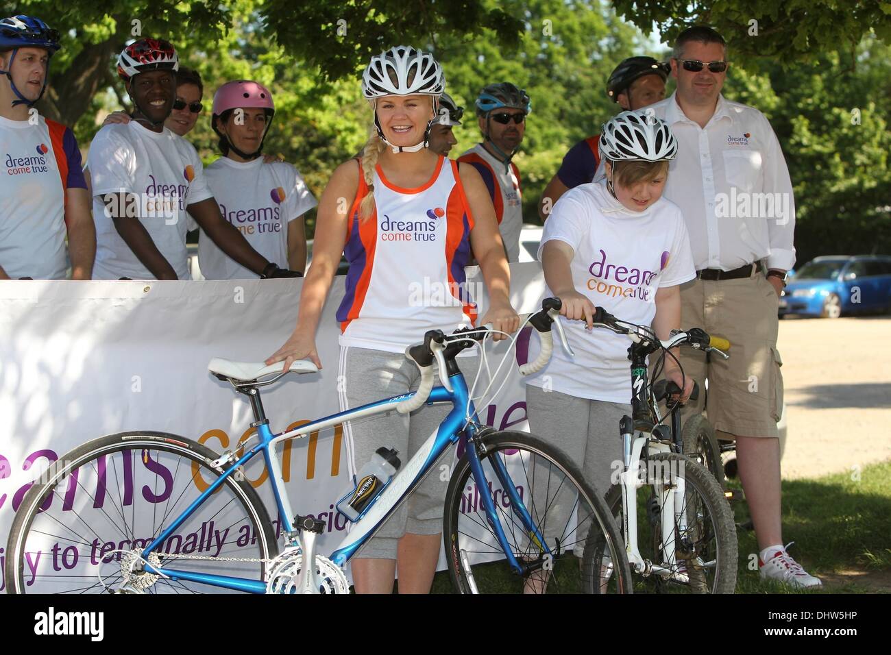 Kerry Katona Dreams Come True Ambassador Kerry Katona starts the Dream ...