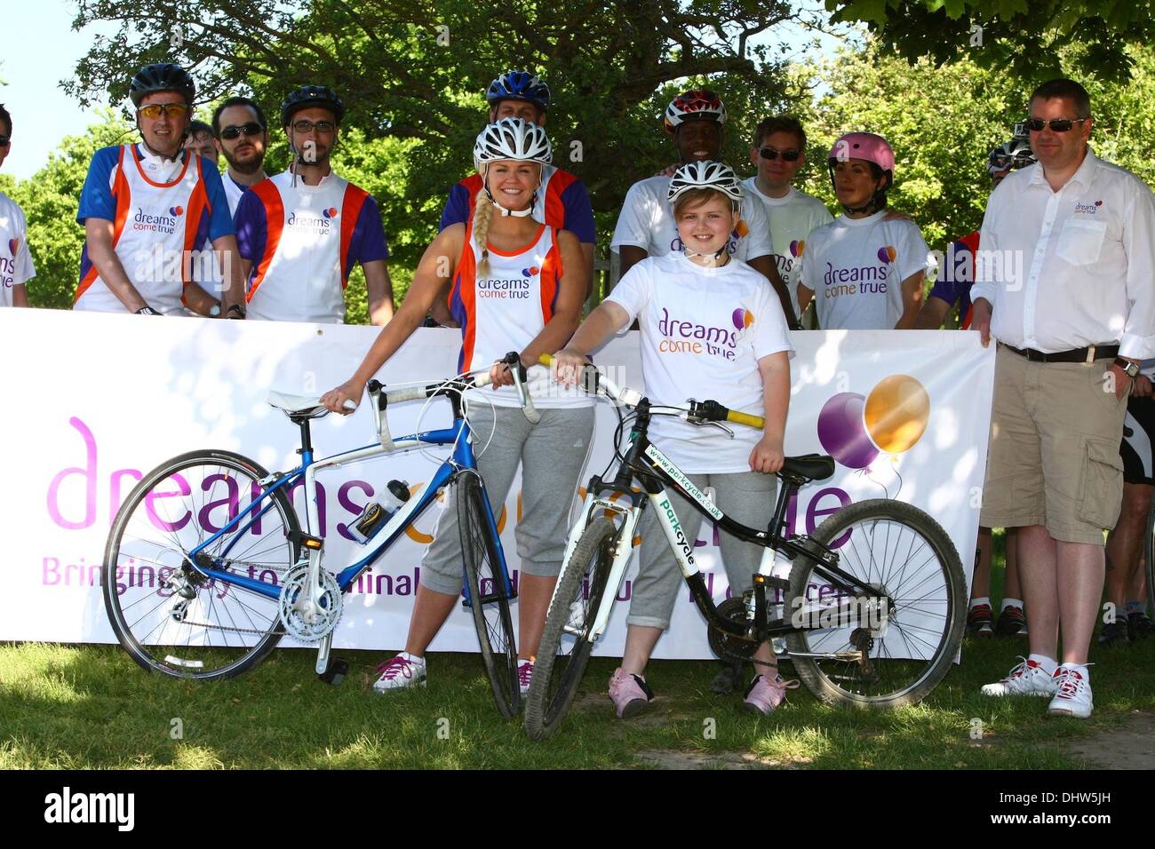 Kerry Katona Dreams Come True Ambassador Kerry Katona starts the Dream ...