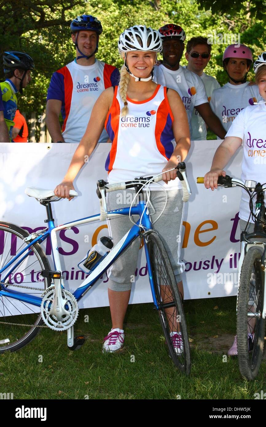 Kerry Katona Dreams Come True Ambassador Kerry Katona starts the Dream ...