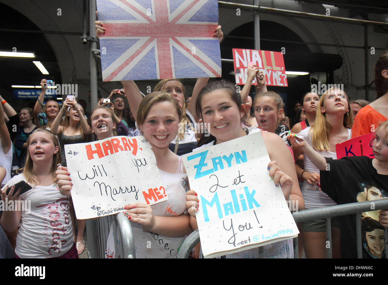 One Direction Concert Signs