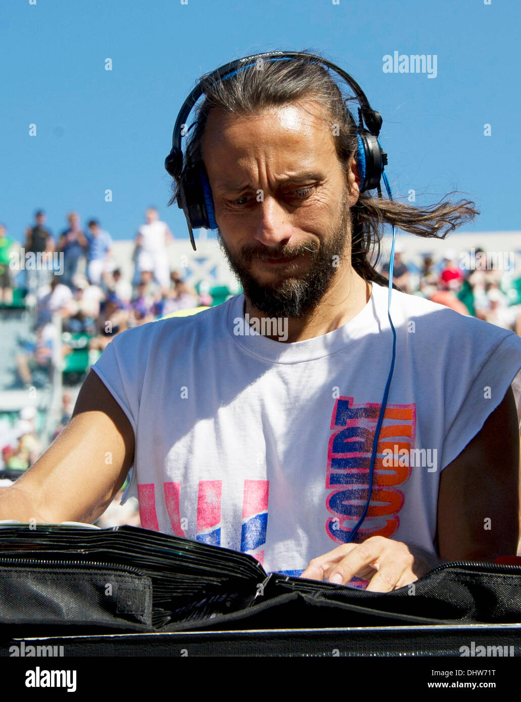 DJ Bob Sinclar 'Roland Garros Kid's Day' on the eve of the opening of ...