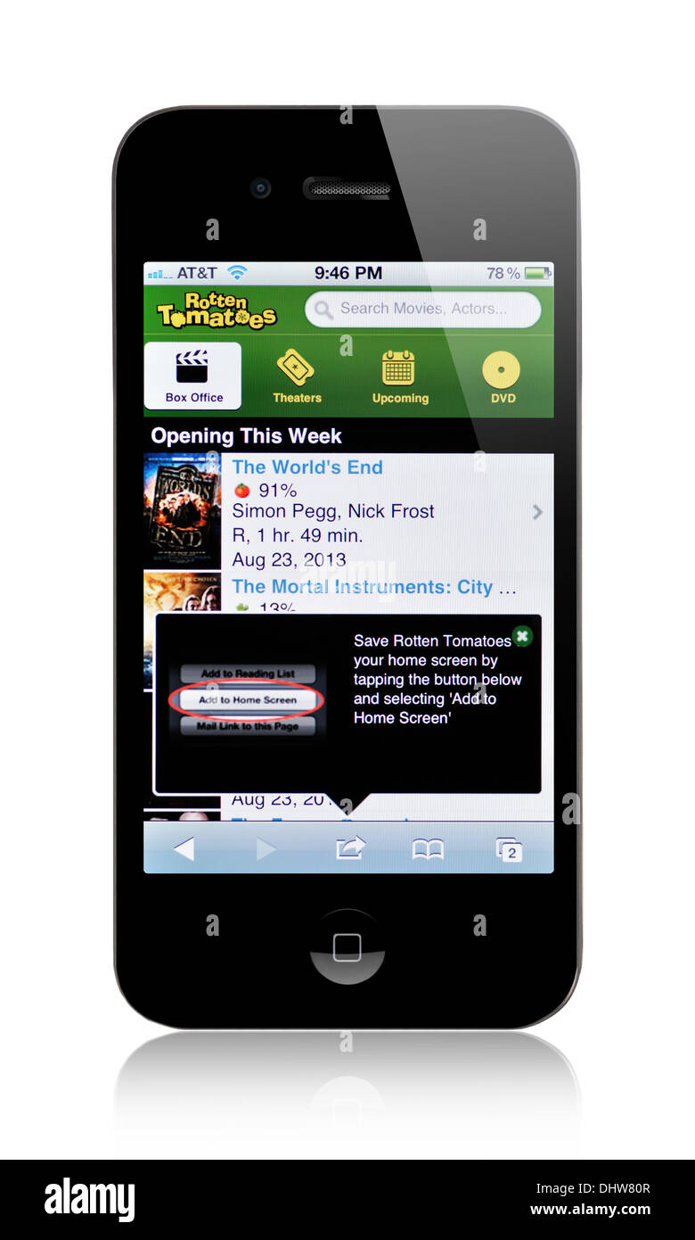 Rotten tomatoes review hi-res stock photography and images - Alamy