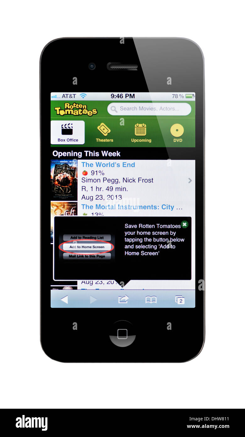 Rotten tomatoes review hi-res stock photography and images - Alamy