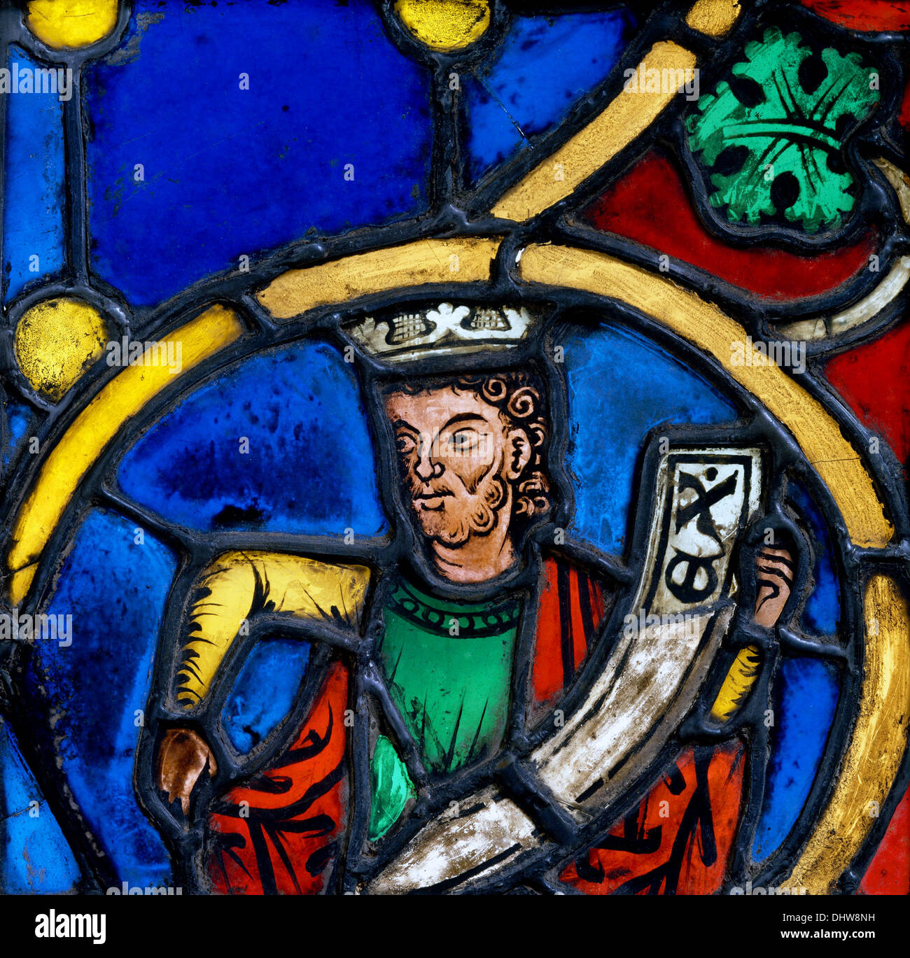 Tree of jesse stained glass window hi-res stock photography and images ...