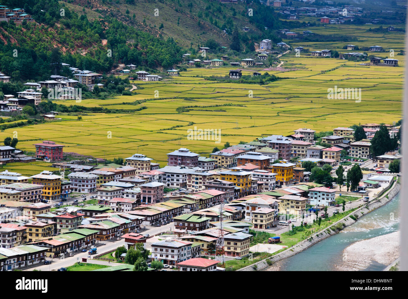 Dungtse lhakhang in paro bhutan hi-res stock photography and images - Alamy