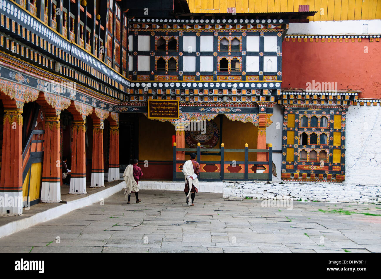 inpung Dzong (fortress)five storey building served an effective defense ...