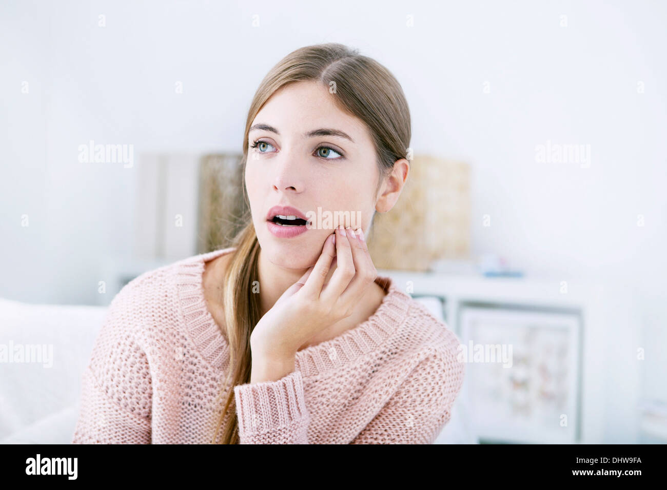 Woman teeth mouth in hi-res stock photography and images - Alamy