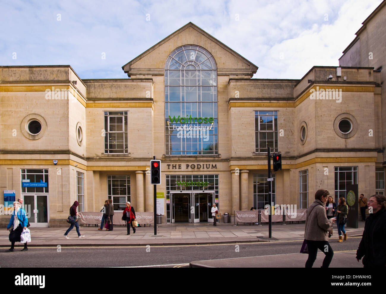 The Podium Waitrose Food and Home shopping centre in Bath Somerset ...
