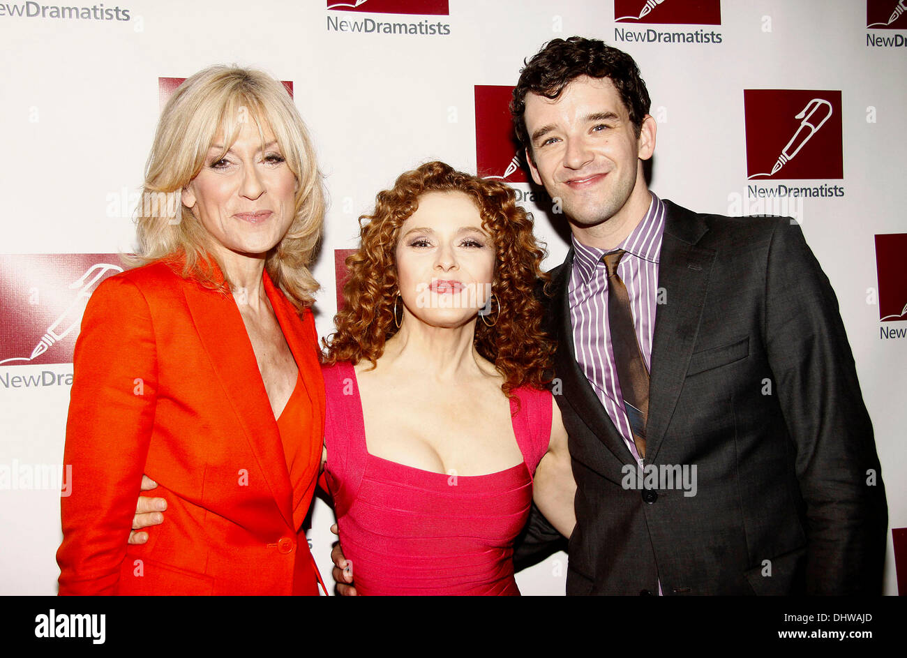 Judith Light, Bernadette Peters and Michael Urie The New Dramatists ...
