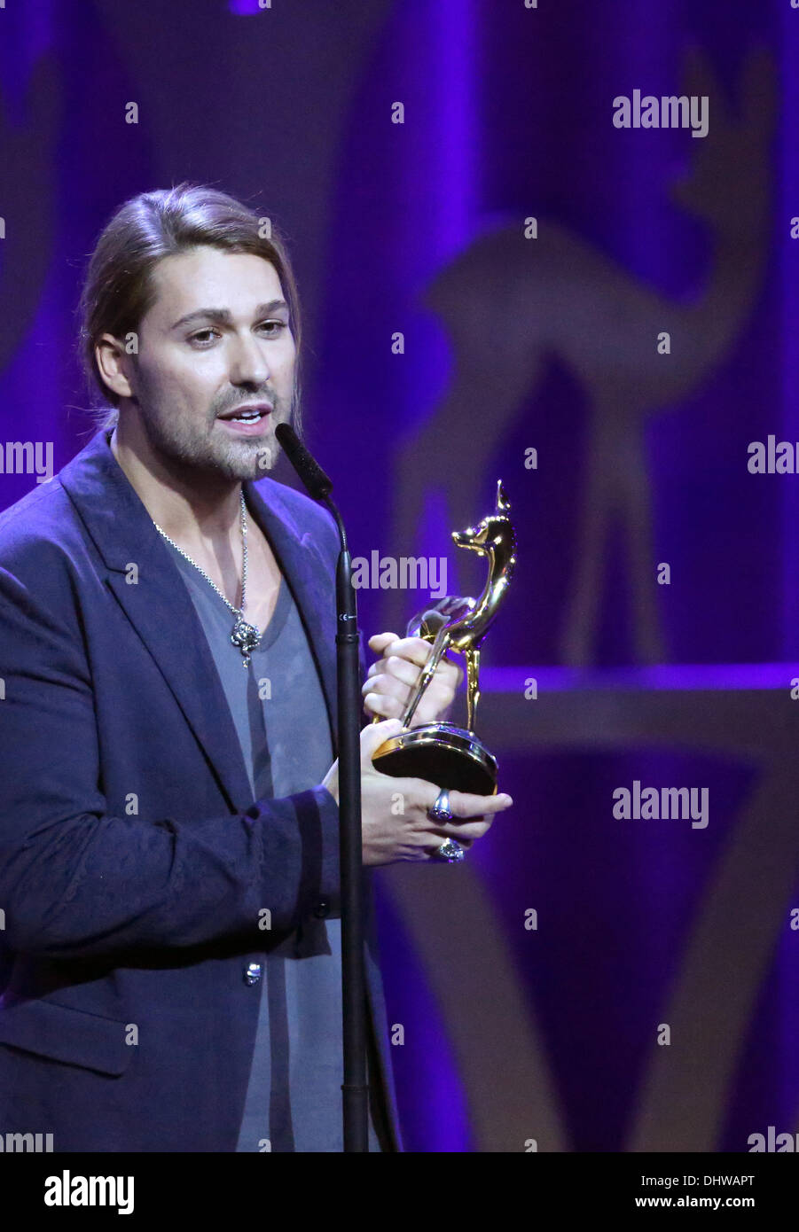 Berlin, Germany. 14th Nov, 2013. Violinist David Garrett is awarded in ...