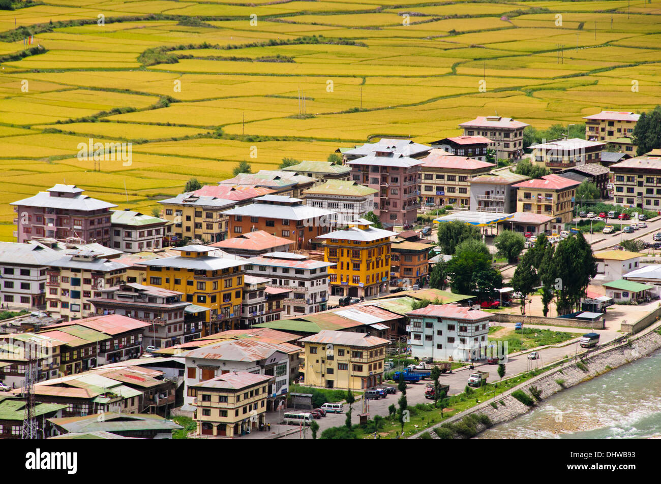 Dungtse lhakhang in paro bhutan hi-res stock photography and images - Alamy
