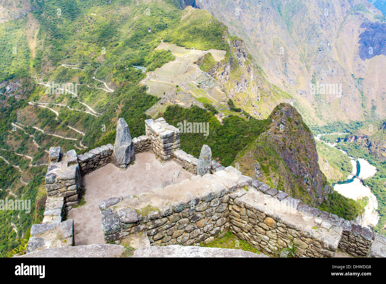 Mysterious city - Machu Picchu, Peru,South America. The Incan ruins and ...