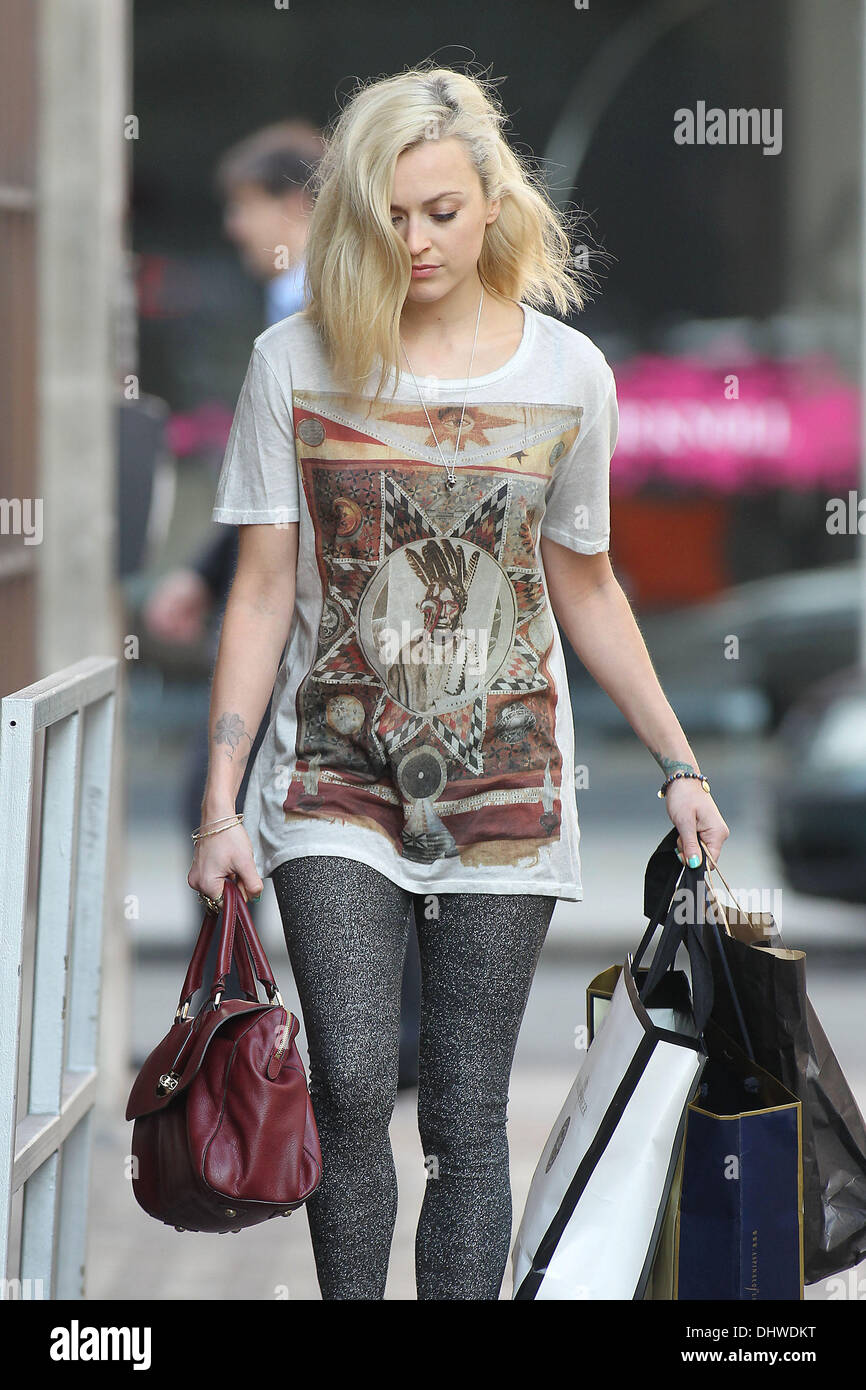 Fearne Cotton outside the BBC Radio 1 studios London, England - 29.05. ...