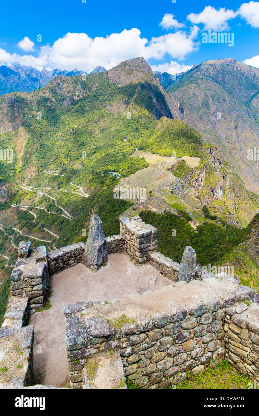 Mysterious city - Machu Picchu, Peru,South America. The Incan ruins and ...