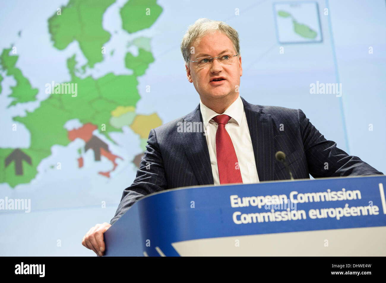 Brussels, Bxl, Belgium. 15th Nov, 2013. Dr. Marc Sprenger Director of ...