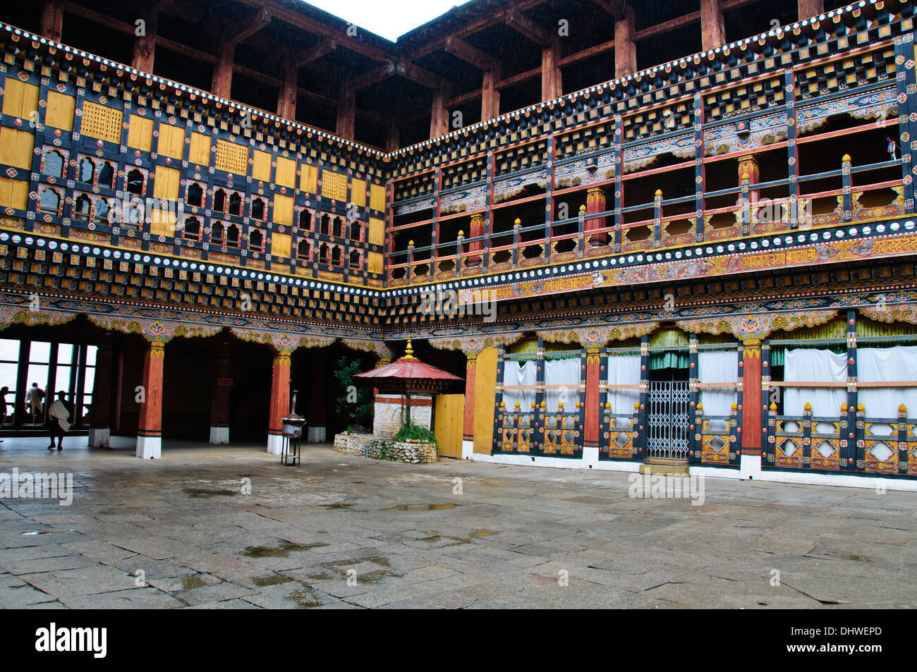 inpung Dzong (fortress)five storey building served an effective defense ...