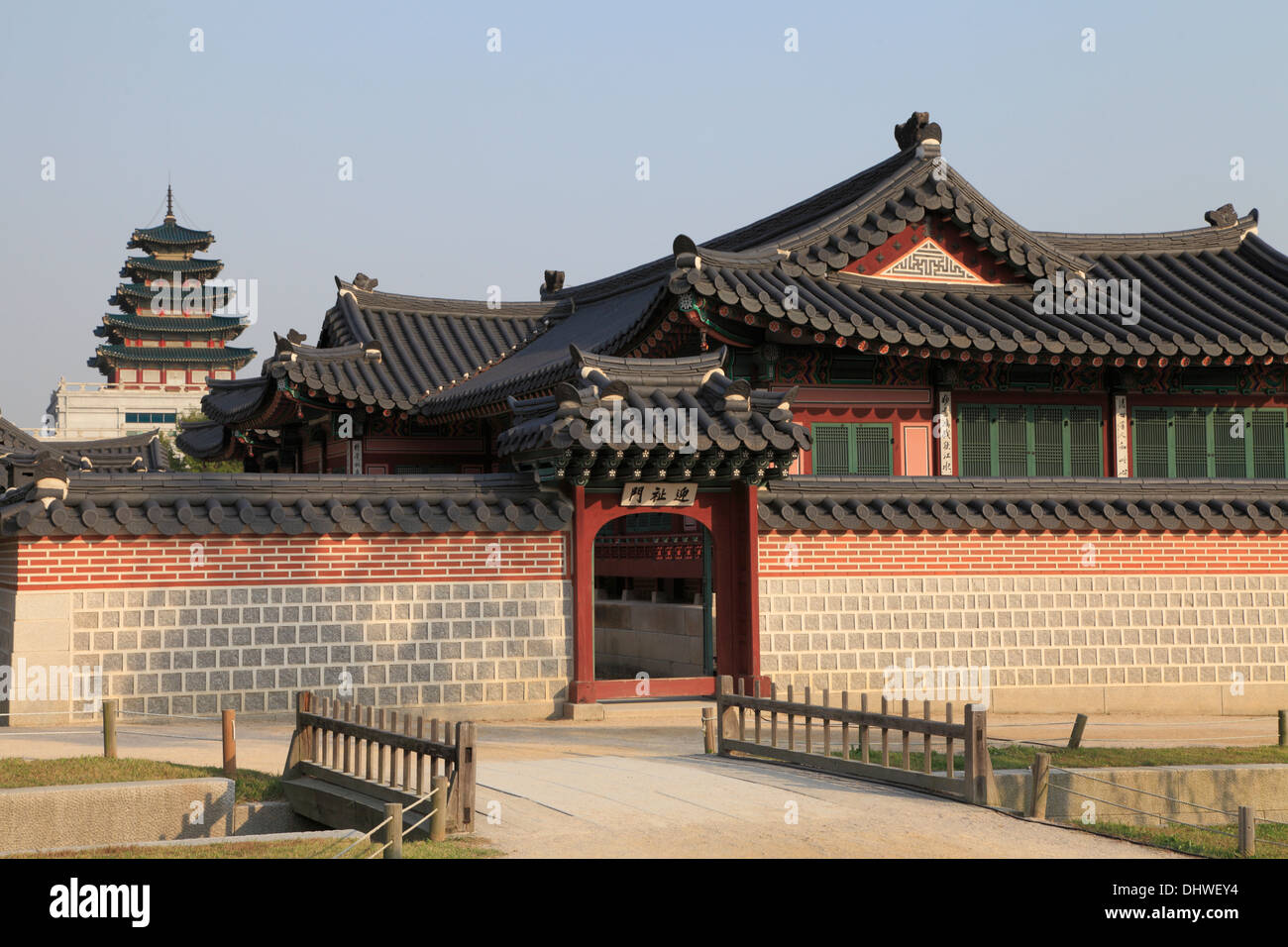 South Korea, Seoul, Gyeongbokgung Palace Stock Photo - Alamy