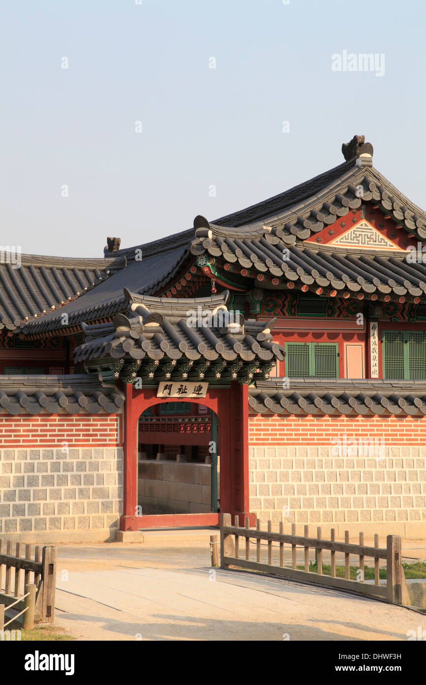 South Korea, Seoul, Gyeongbokgung Palace Stock Photo - Alamy