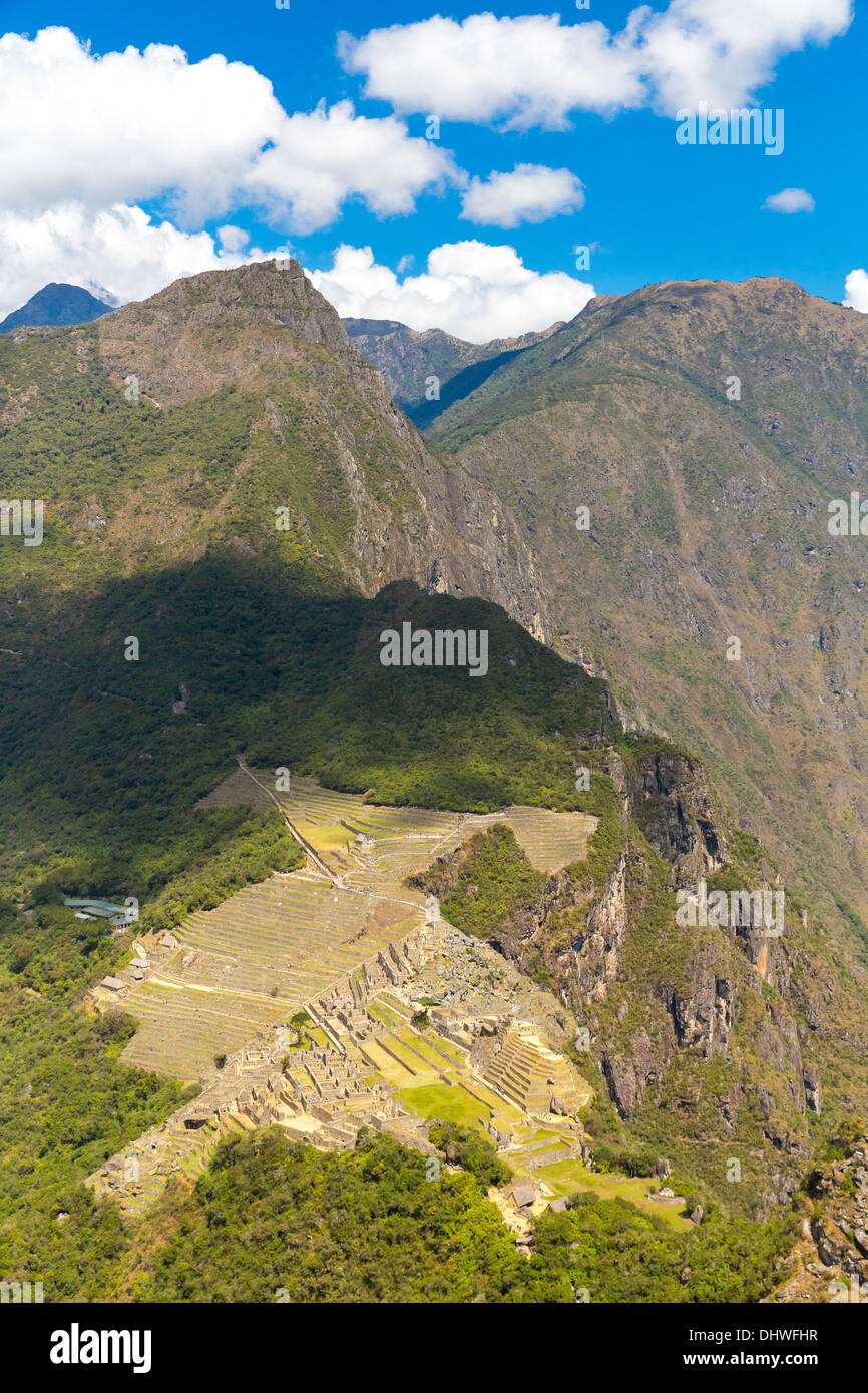 Mysterious city - Machu Picchu, Peru,South America. The Incan ruins and ...