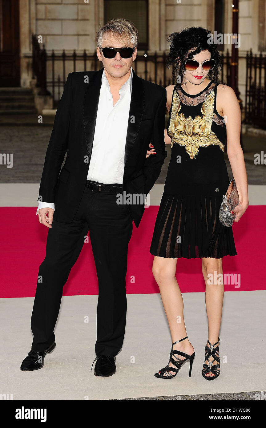Nick Rhodes arrives at Royal Academy Summer Exhibition 2012 held Royal ...
