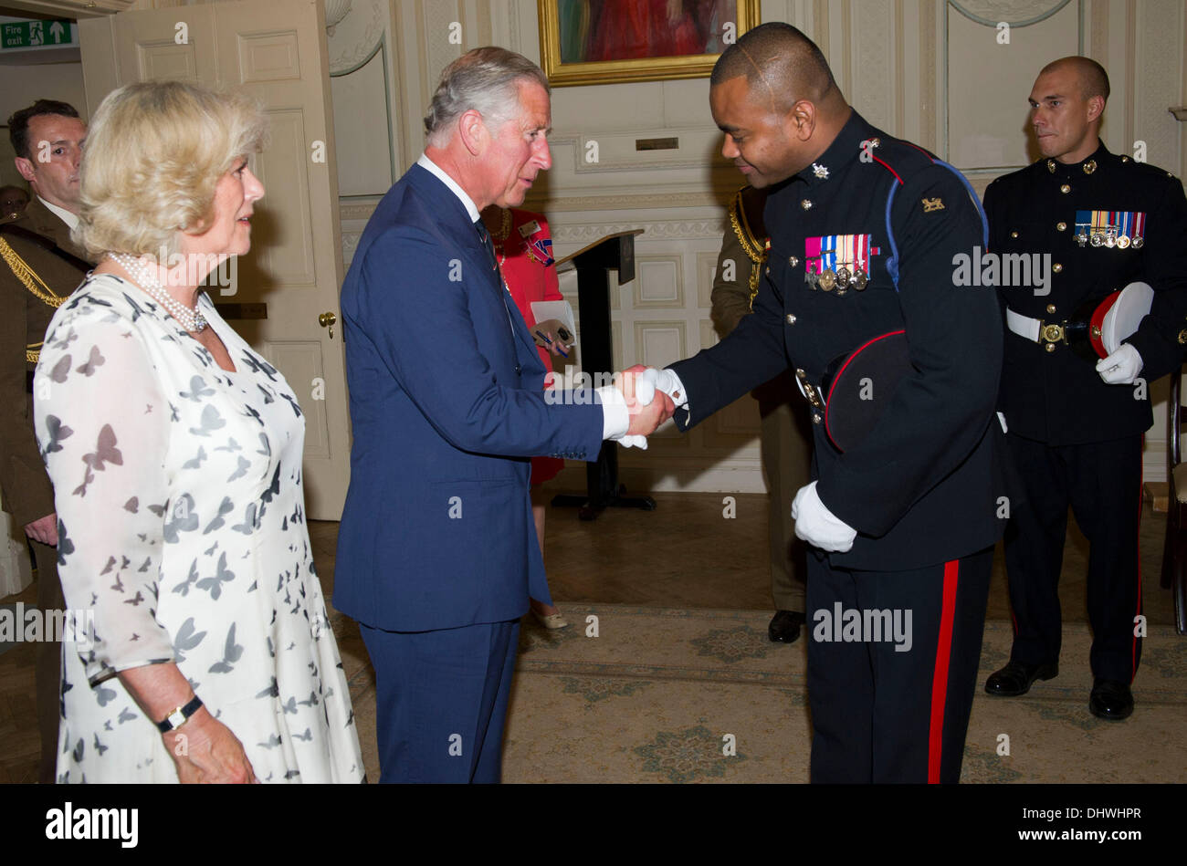 Prince Charles, Prince of Wales, President of The Victoria Cross and ...