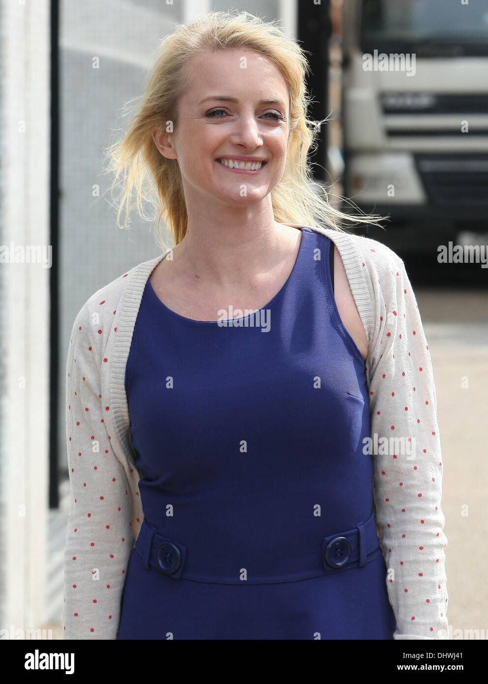 Nicola Wheeler outside the ITV studios London, England - 31.05.12 Stock ...