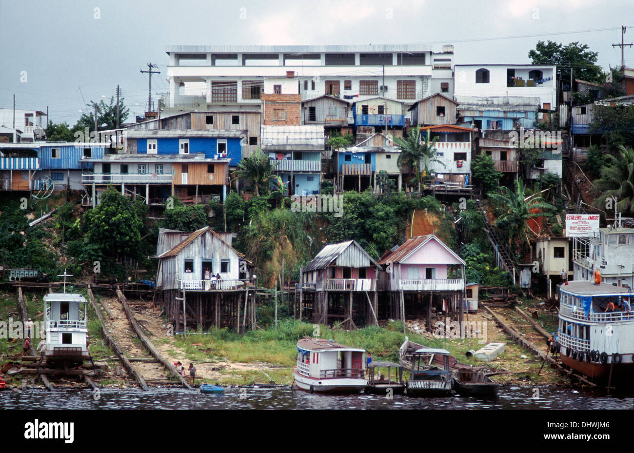 view of manaus, state of amazonas, amazon region, brazil, south america ...